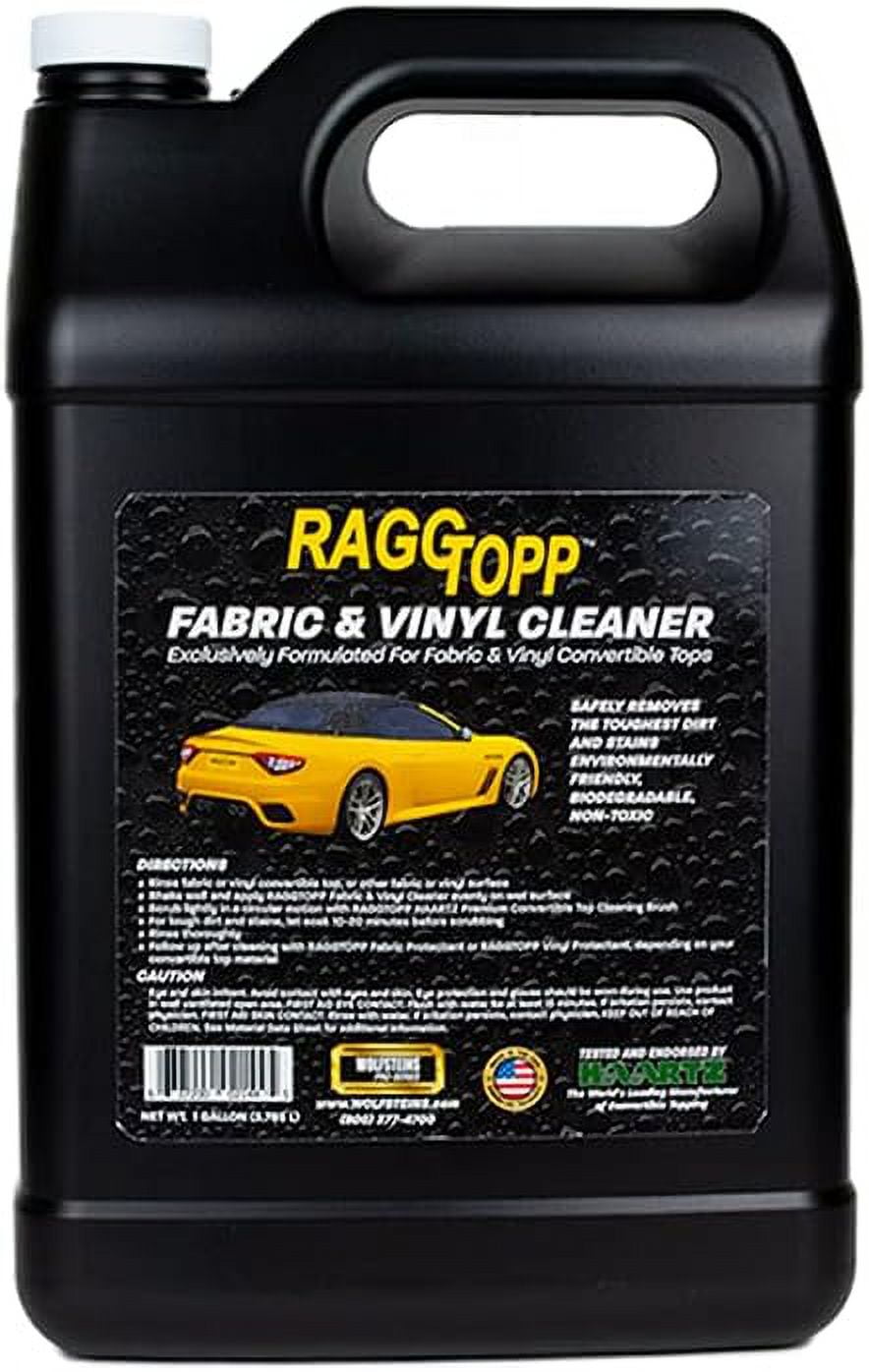 Raggtopp Fabric & Vinyl Convertible Top Cleaner - 1 Gallon (128oz ...
