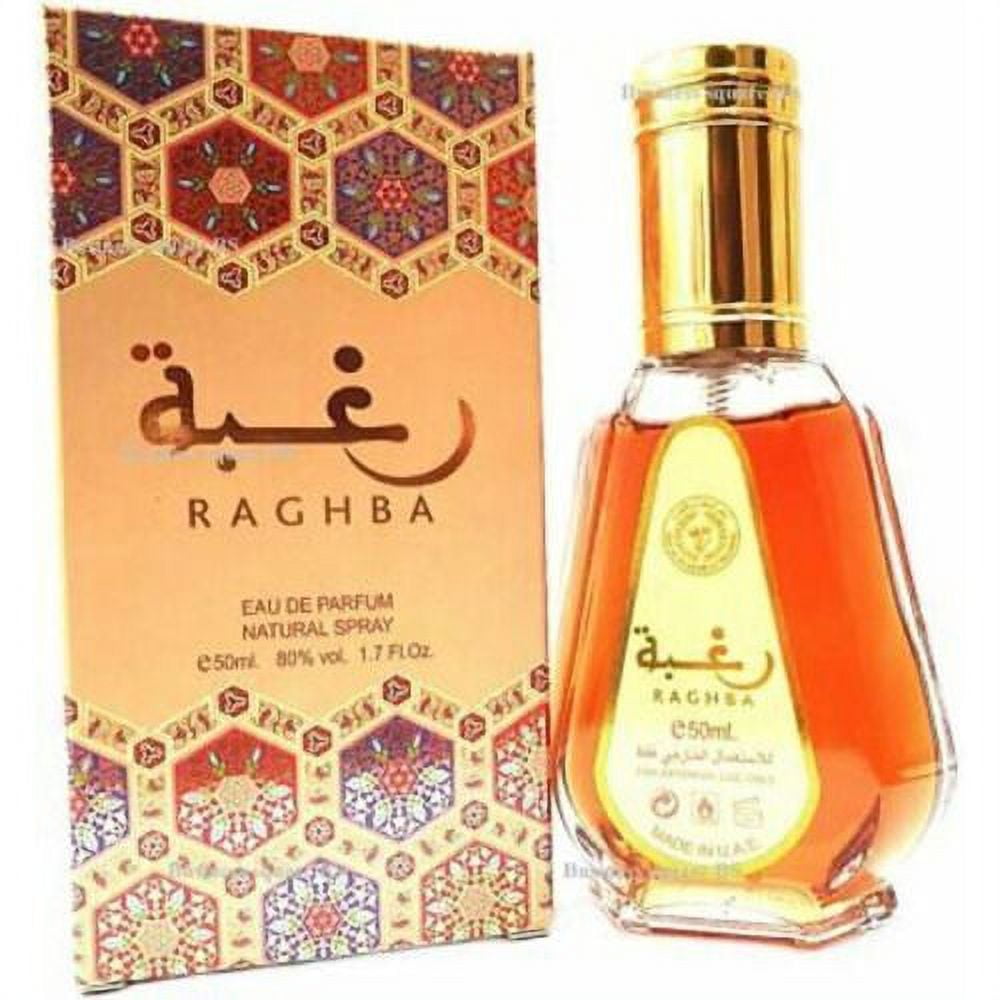 Raghba By: Lattafa 1.7 Fl Oz Eau de Parfum Sp. (Unisex) - Walmart.com