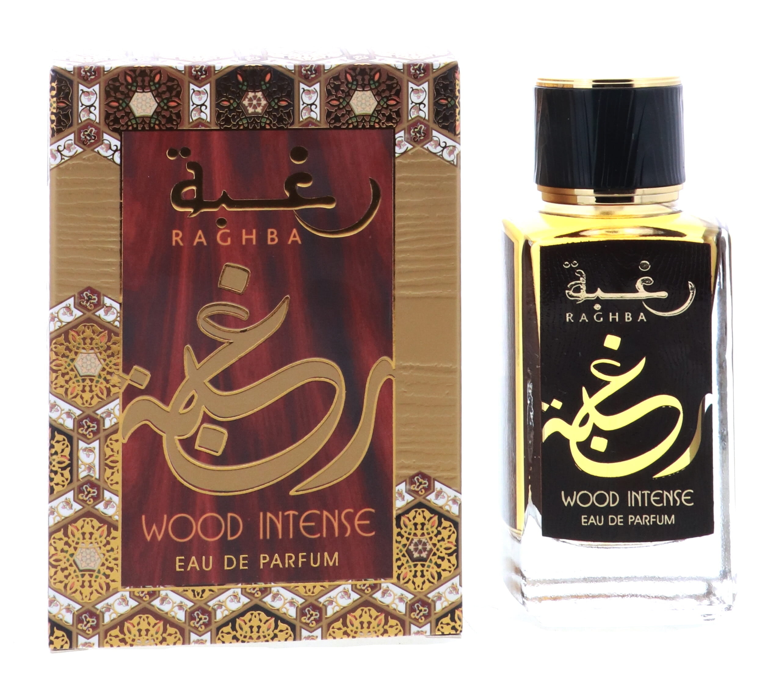 Raghba Wood Intense - Eau De Parfum Spray (100 ml - 3.4Fl oz) by ...