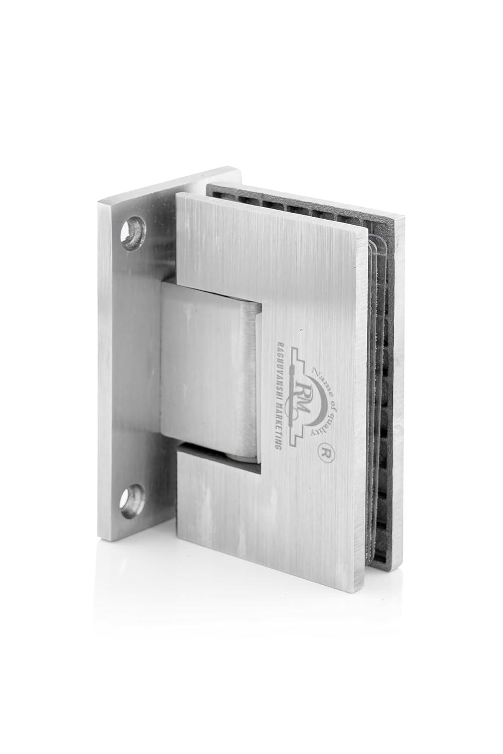 Raghuvanshi Marketing Stainless Steel 12 Mm Frameless Bracket Wall to ...
