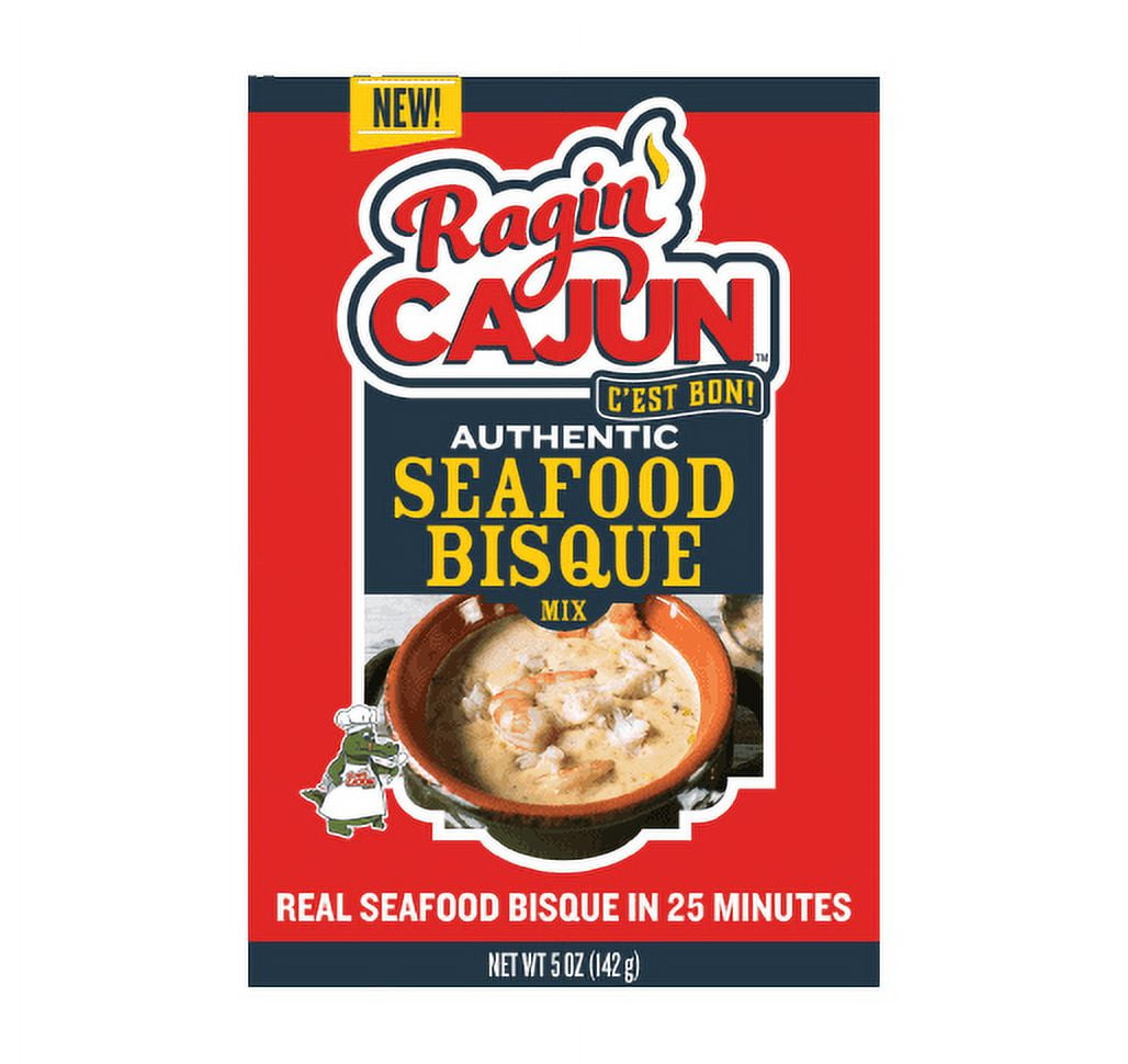 Ragin Cajun Fixin’s Seafood Bisque 5 oz Creamy Easy Ready in 25 Minutes ...