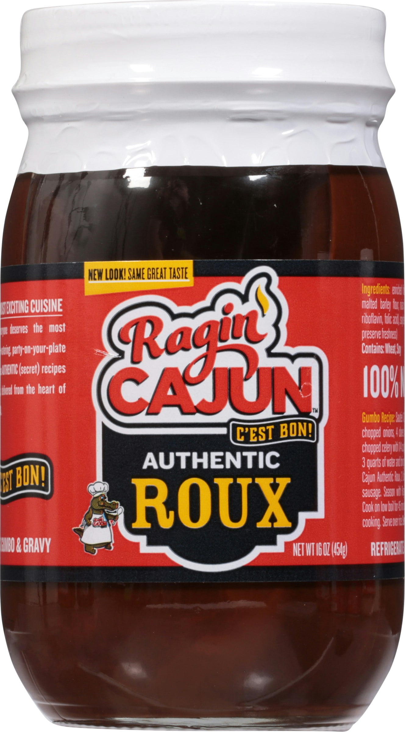 Ragin Cajun Dark Roux Sauce 16 oz (Pack Of 12) - Walmart.com