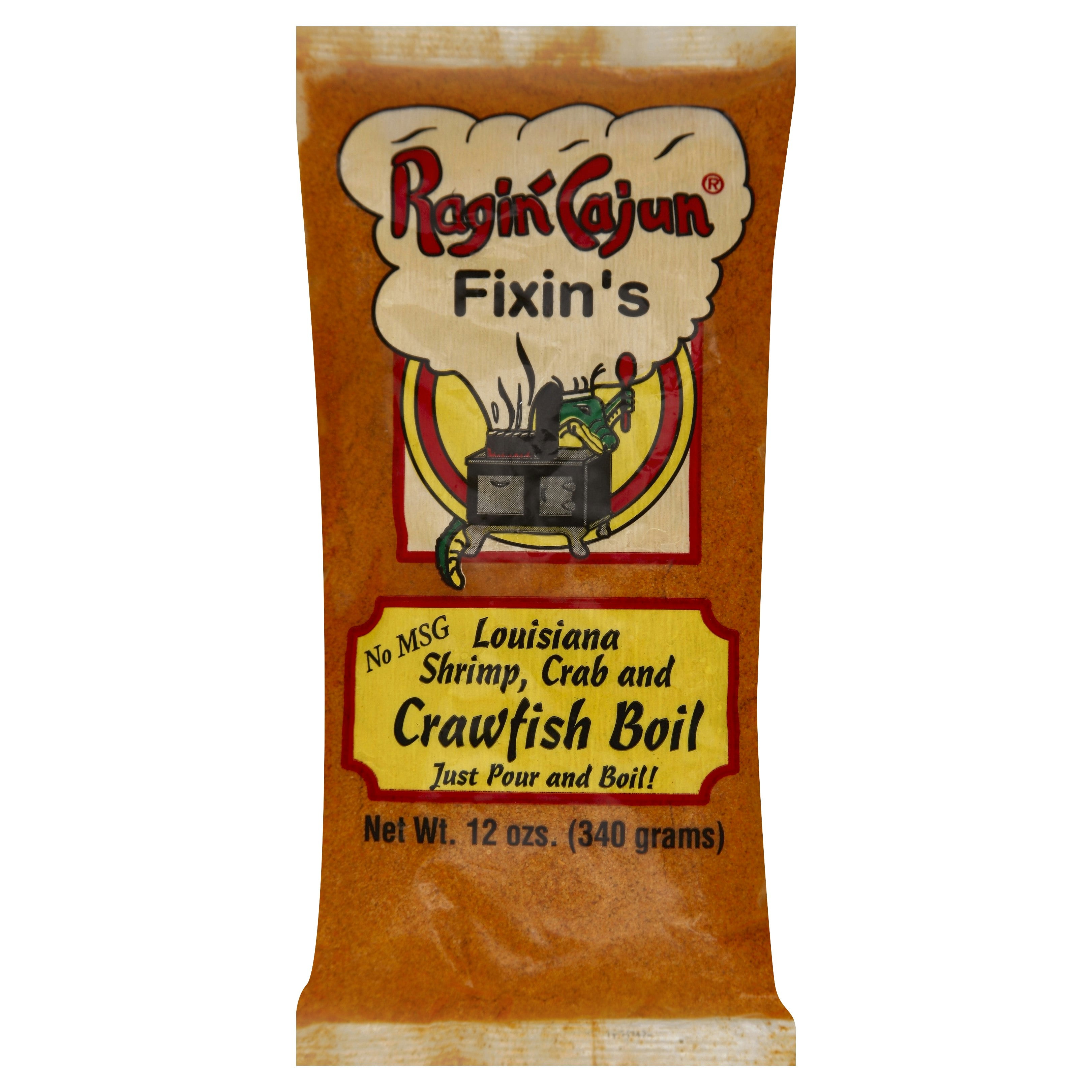Ragin Cajun Seafood & Crawfish Boil Seasoning 12 oz (Pack Of 12 ...