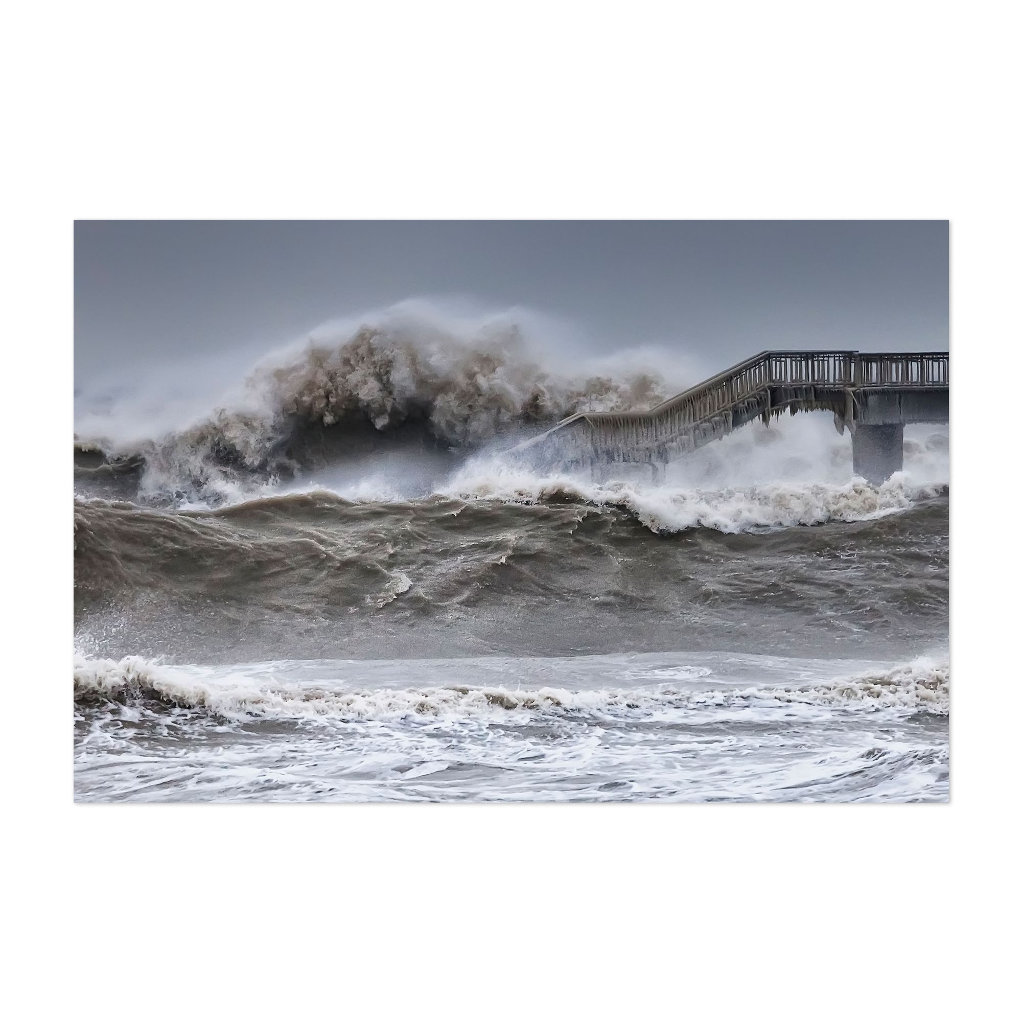 Raging Black Sea - Bulgaria Photography Waves Ocean Seascape Bridge ...