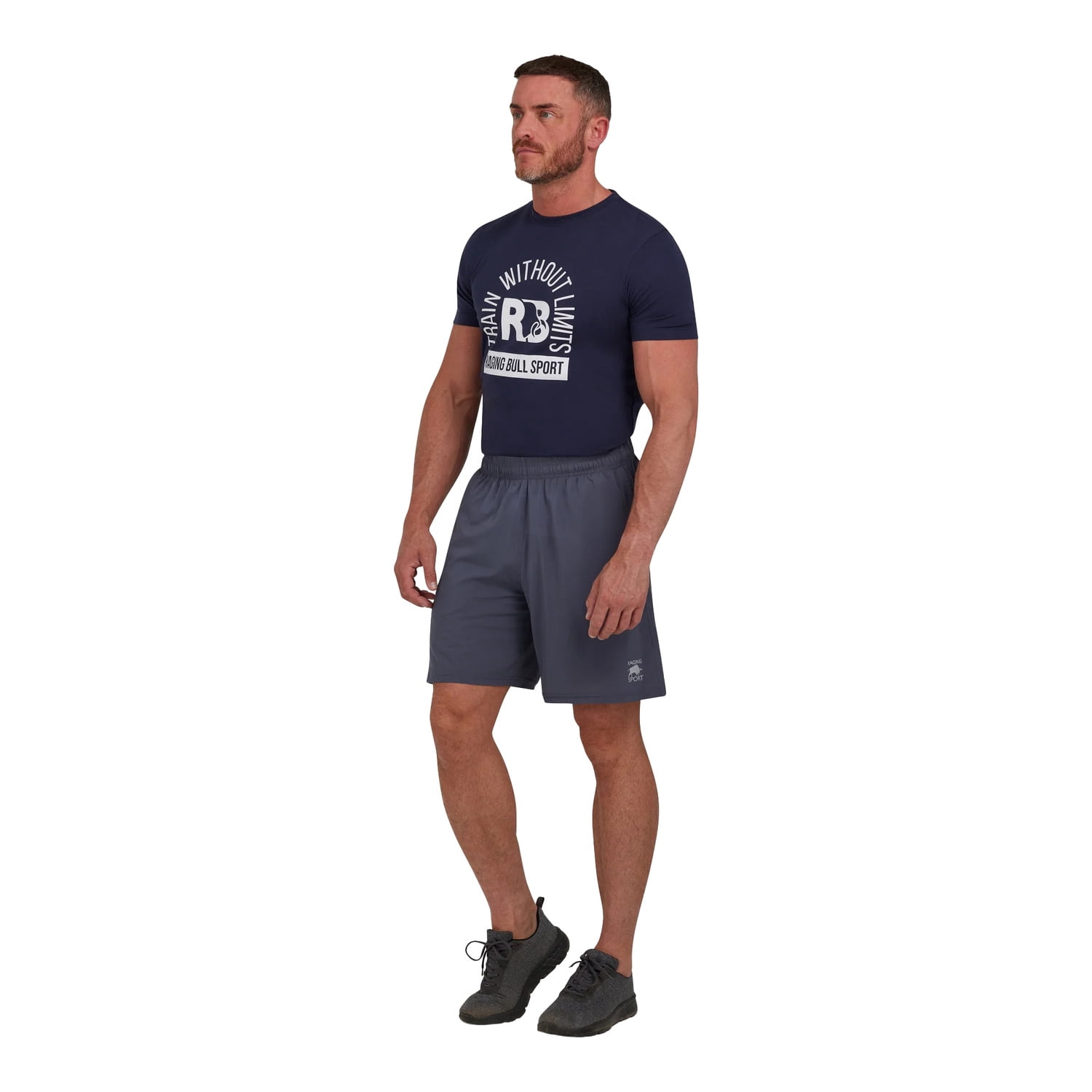 Raging Bull Mens RB Sport Logo Running Shorts - Walmart.com