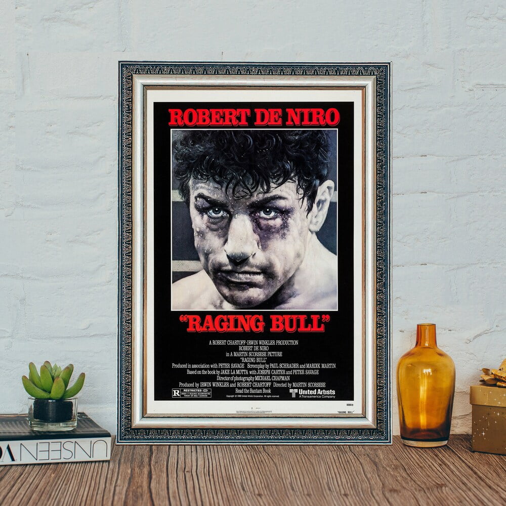 Raging Bull Movie Poster, Raging Bull Classic Movie Poster NO FRAMED ...