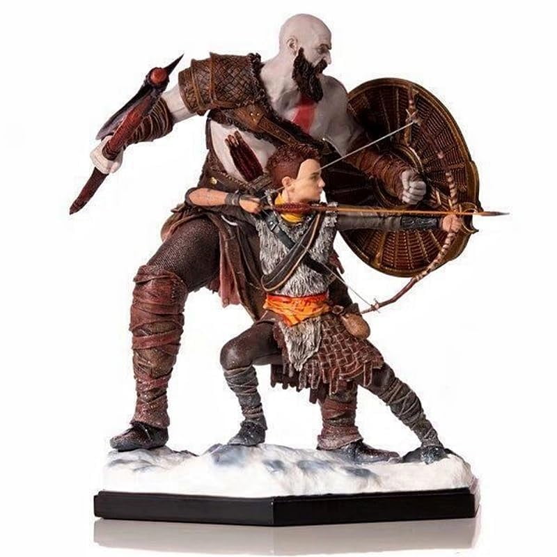 Ragnarok Figure, Kratos and Atreus Action Figures, 20cm/7.87inch PVC ...