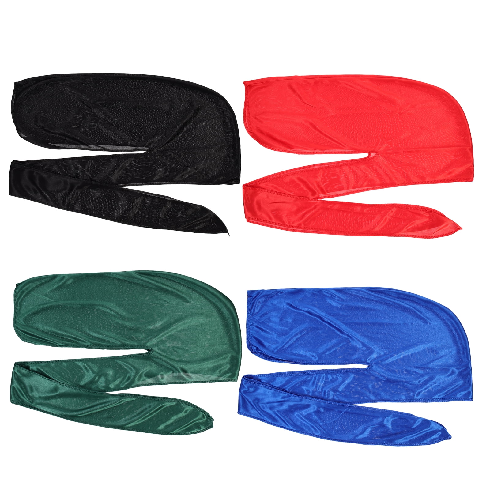 Rags Do Head Rag Caps Cap Durag Doo Wrap Men Biker Cycling Long Hat ...