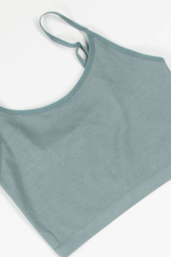 Ragstock Sage Seamless Ribbed Cami - Walmart.com