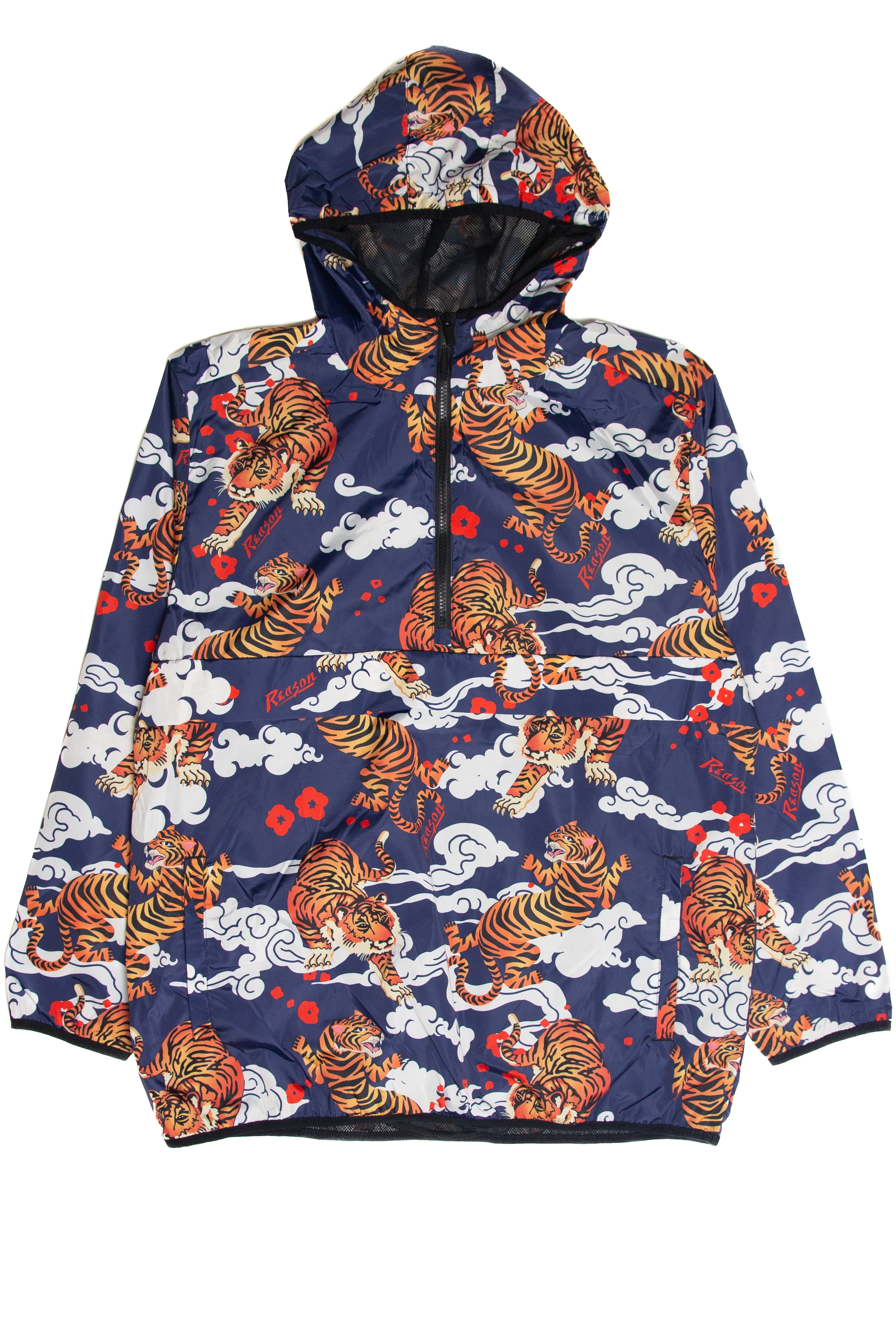 Tiger Balm Jacket - Men's Graphic Pullover, Tiger Print Hoodie ...