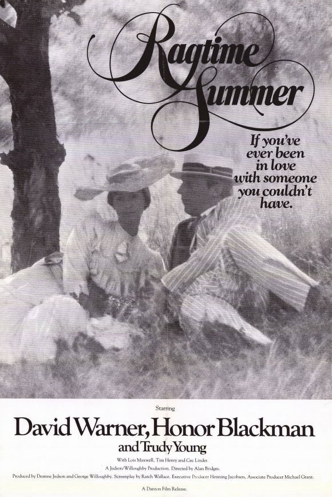 Ragtime Summer - movie POSTER (Style A) (11" x 17") (1977) - Walmart.com