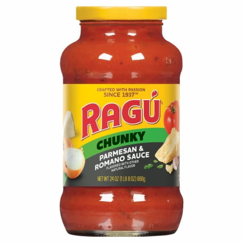 Ragu Chunky Parmesan & Romano Pasta Sauce 24 oz. - Walmart.com