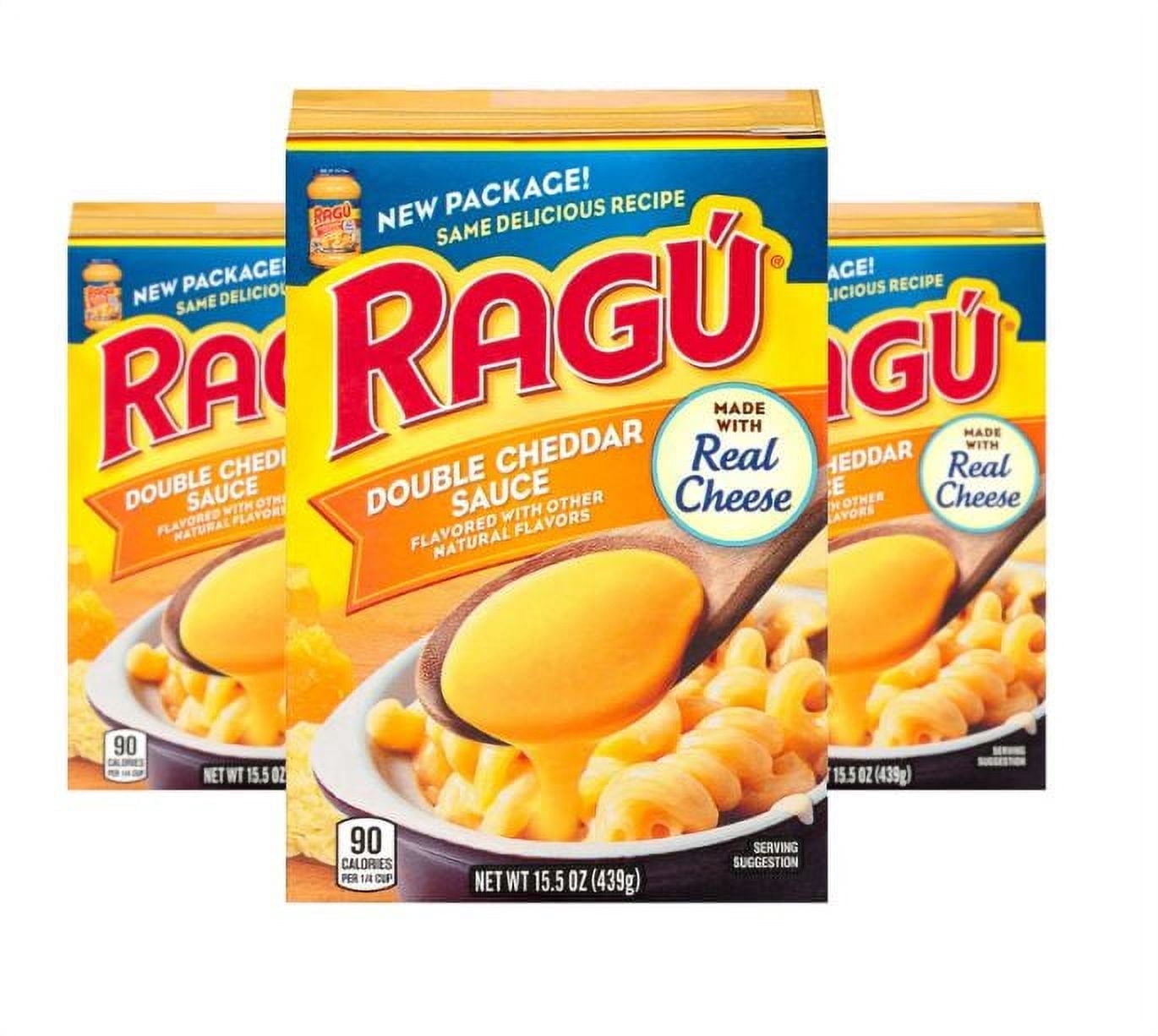 Ragu Three Pack Double Cheddar Parmesan Cheese Sauce - Walmart.com