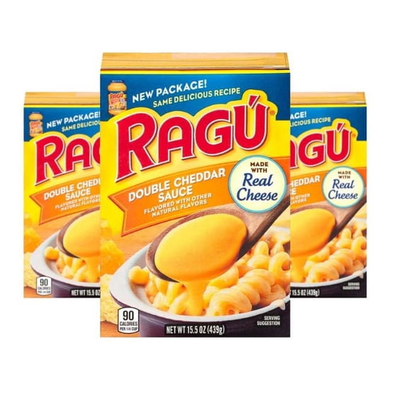 Ragu Three Pack Double Cheddar Parmesan Cheese Sauce - Walmart.com