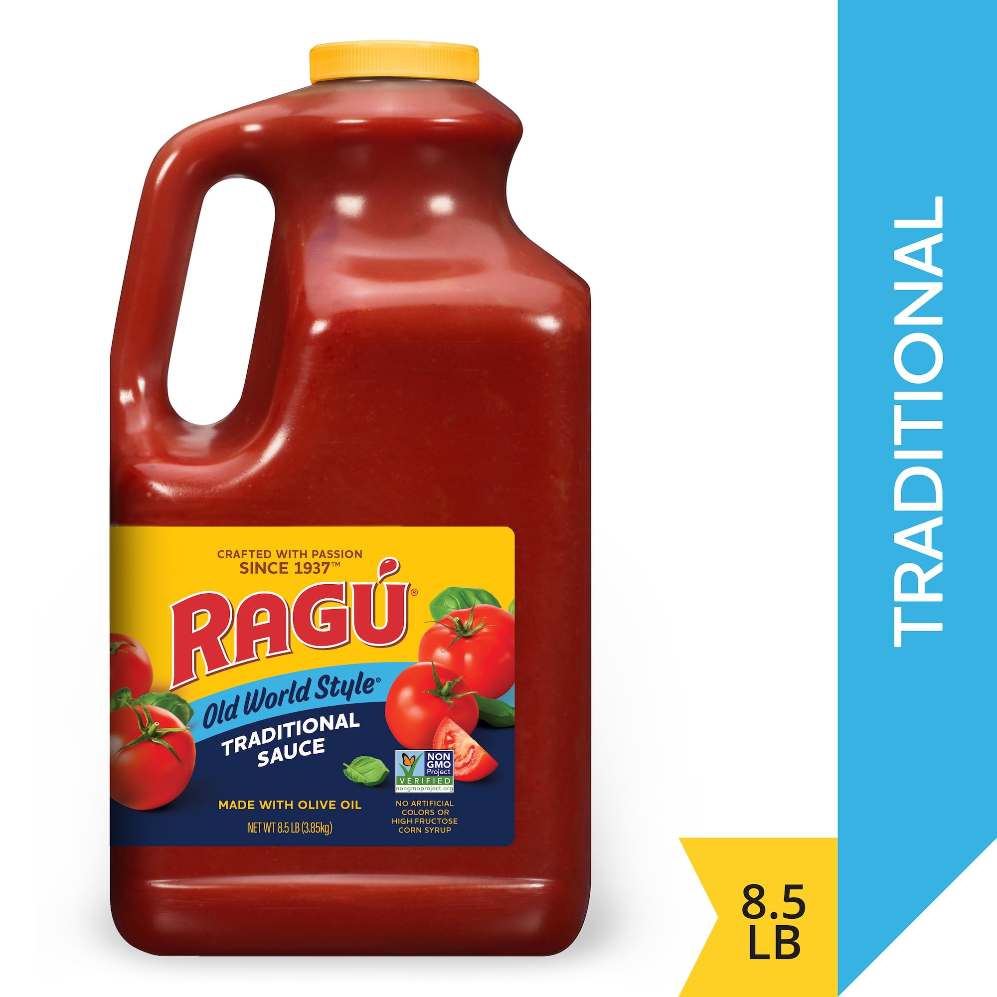 Ragu Old World Style Traditional Sauce, Made with Olive Oil, 8.5 lbs ...