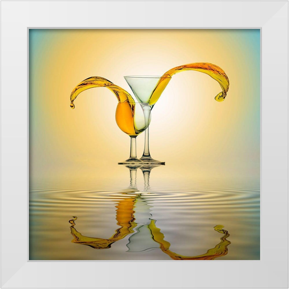 Rahayu, Ganjar 12x12 White Modern Wood Framed Museum Art Print Titled ...