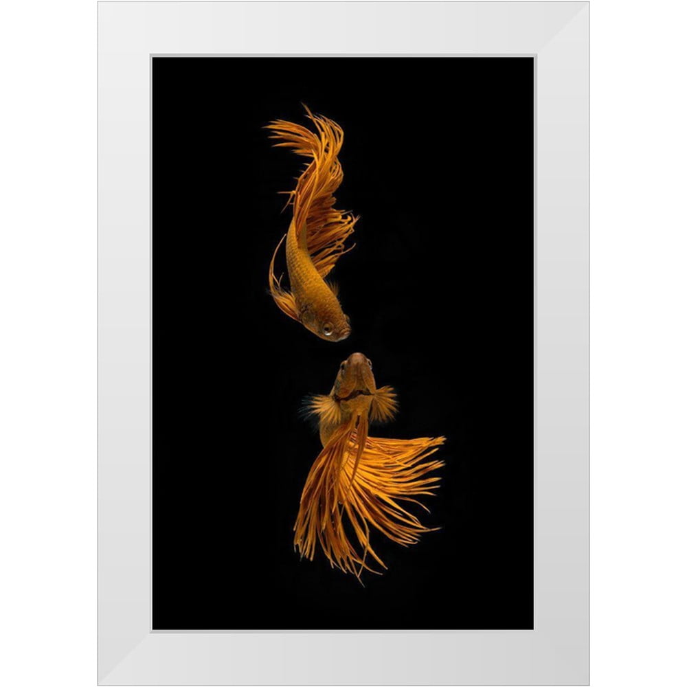 Rahayu, Ganjar 17x24 White Modern Wood Framed Museum Art Print Titled ...