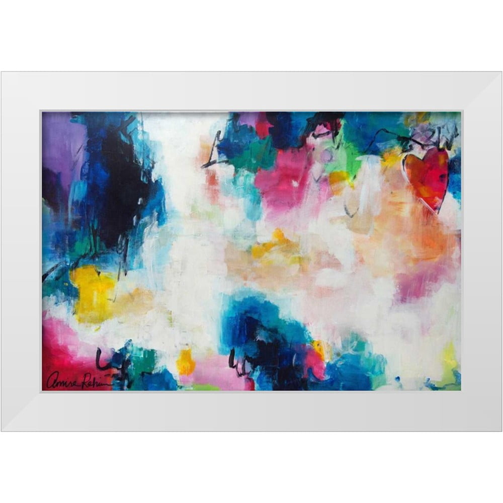 Rahim, Amira 18x13 White Modern Wood Framed Museum Art Print Titled ...