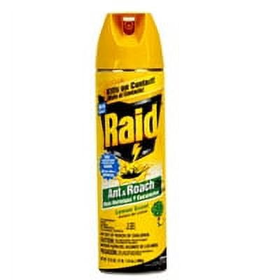 Raid Ant And Roach Killer, Lemon Scent - 17.5 Oz, 3 Pack - Walmart ...