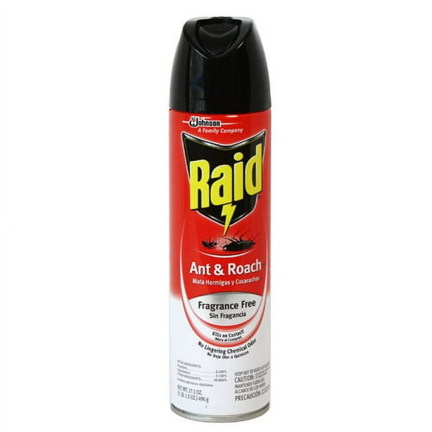Raid Ant & Roach Spray, 17.5 oz (Pack of 48) - Walmart Business Supplies