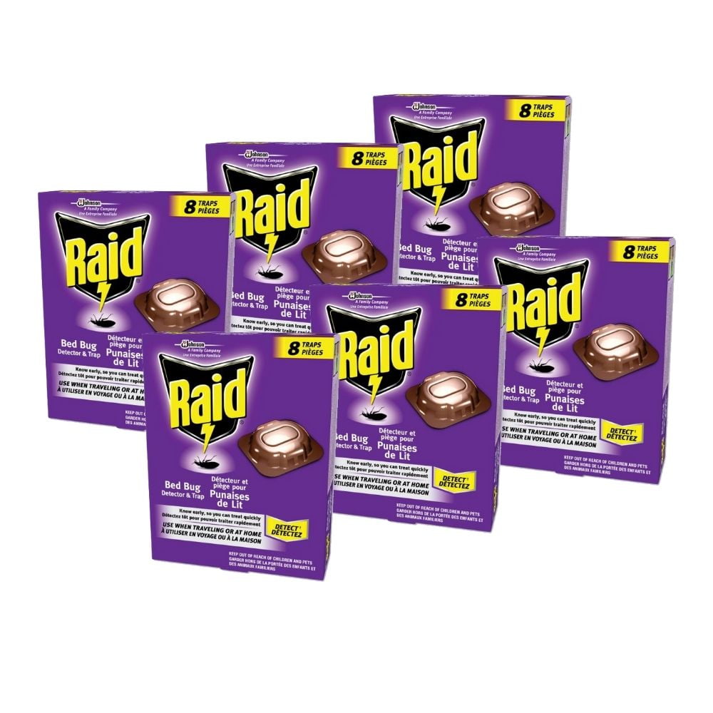 Raid Bed Bug Detector, 8 ct (6-Pack) - Walmart.com
