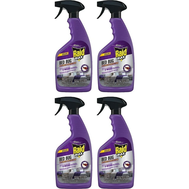 Raid Bed Bug and Flea Foaming Spray, Indoor Safe Killer, Gets Rid of ...