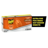 Raid Max Dry Fogger, Deep-Penetrating Insect Killer for Home, Pack of 6 ...