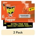 (2 pack) Raid Concentrated Deep Reach Roach Insect Killer & Fogger, 1.5 ...