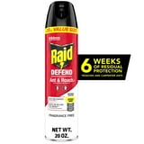 Raid Defend Ant & Roach Killer, Indoor Insecticide, Residual Killing ...