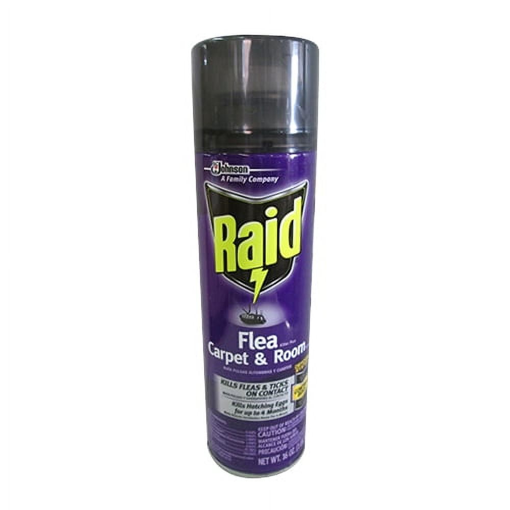 Raid Flea Killer Plus Carpet And Room Spray - 16 Oz, 3 Pack - Walmart.com