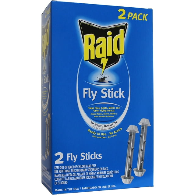 Raid Insect Bug Killer Fly Stick, 2 Ct Pack - Walmart.com