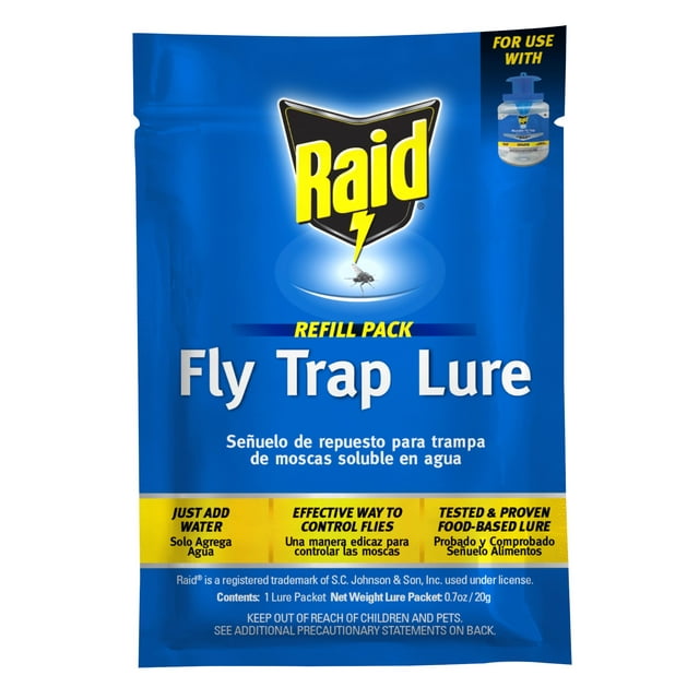 Raid Fly Trap Lure Refill - Walmart.com
