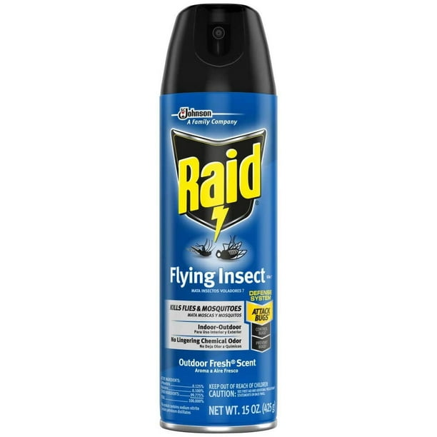 Raid Flying Insect Killer, 15 OZ (Pack - 6) - Walmart Business Supplies