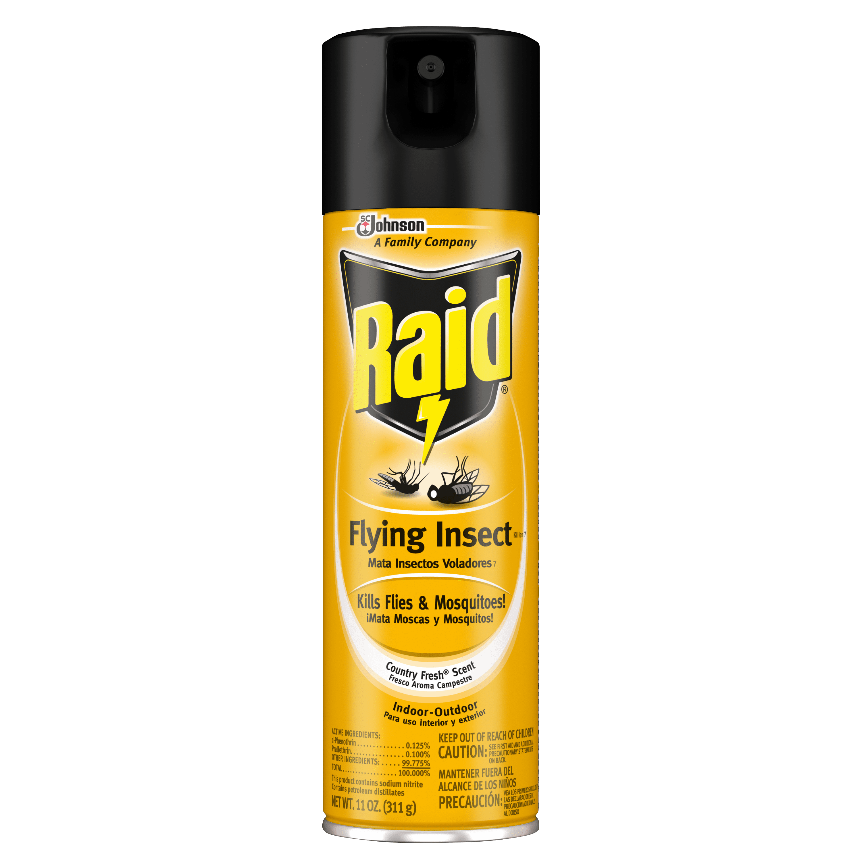 Raid Flying Insect Killer Country Fresh 11 oz - Walmart.com