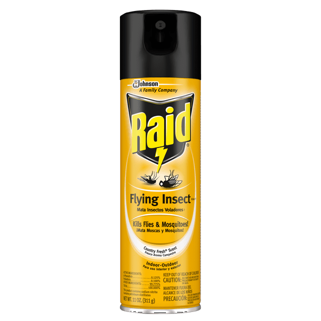 Raid Flying Insect Killer Country Fresh 11 oz - Walmart.com