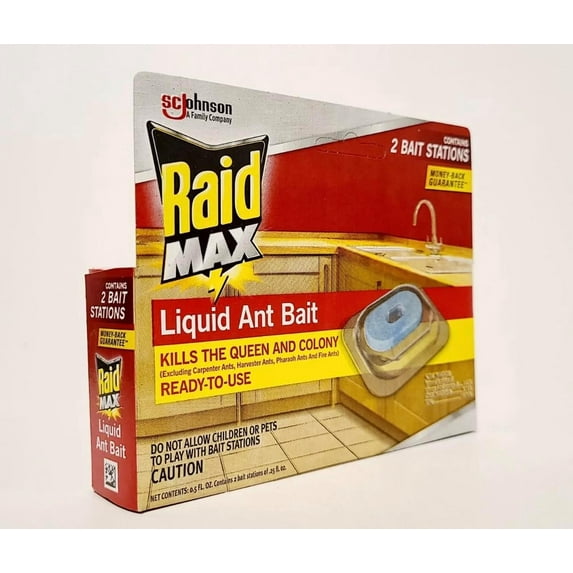 Raid Max 2 Count Liquid Ant Baits 6 Count - Walmart.com