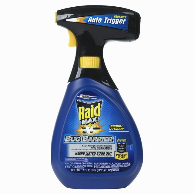 Raid Max Bug Barrier, 30 fl oz - Walmart.com