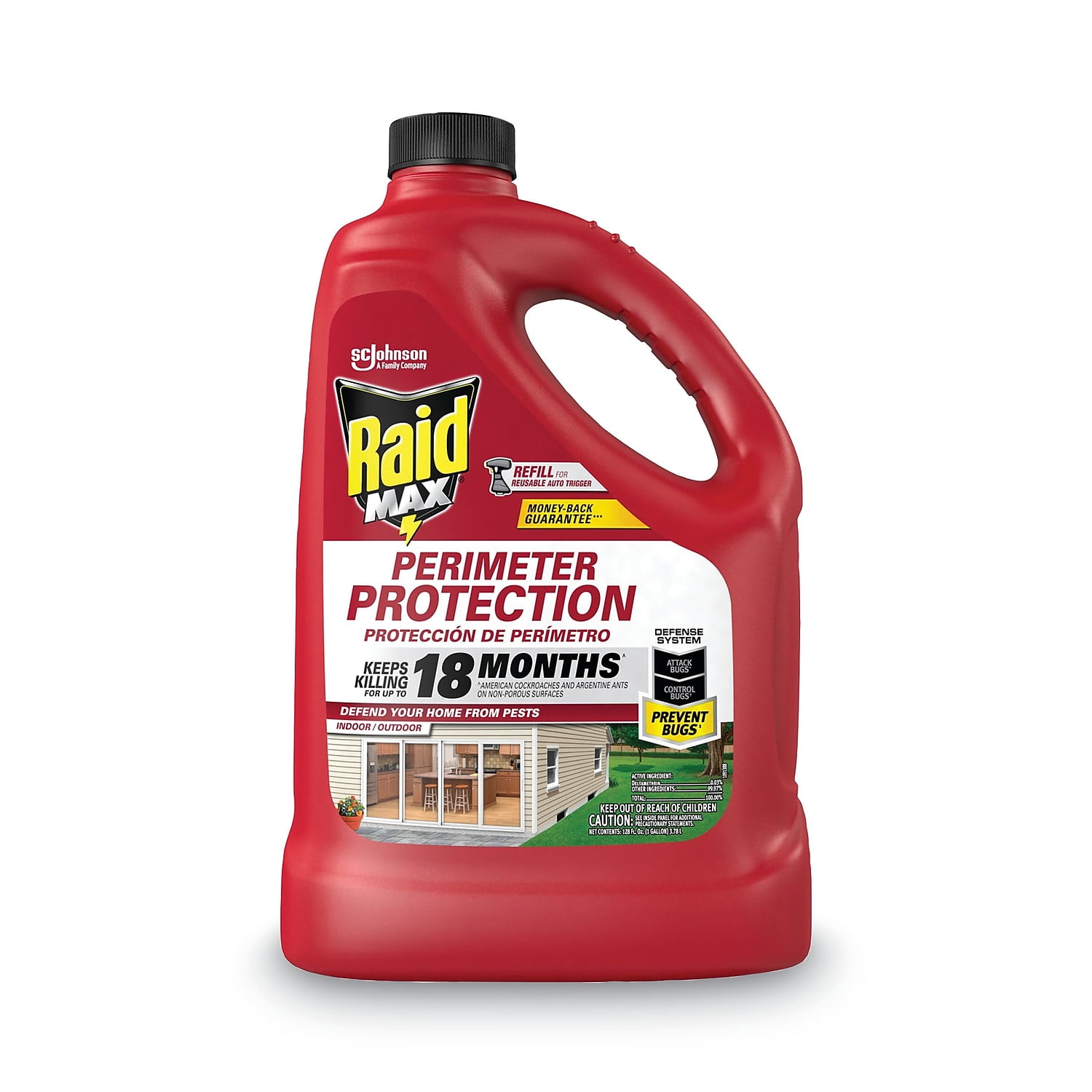 Raid Max Insect Control Liquid 128 oz - Walmart.com