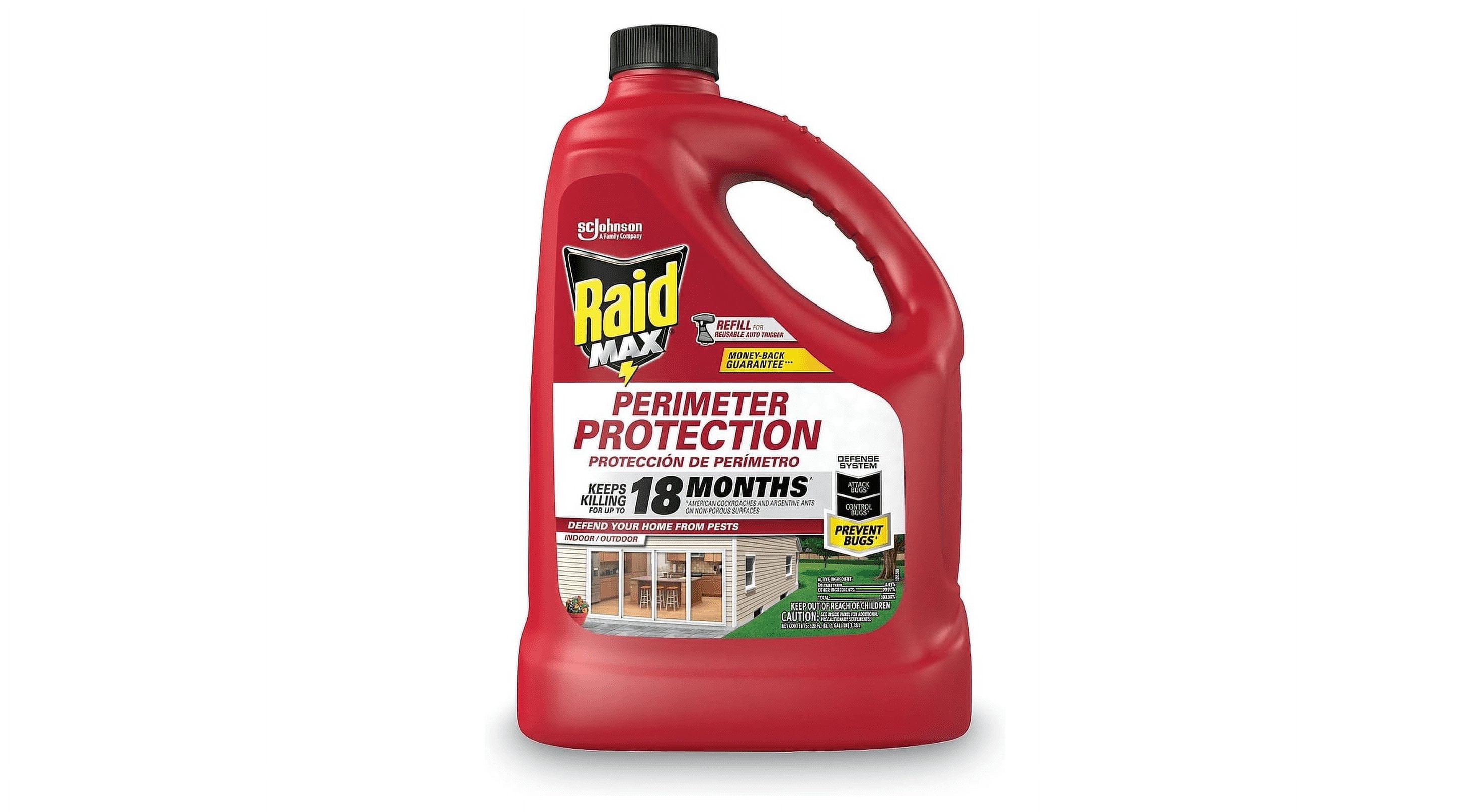 Raid Perimeter Protection Max Liquid Insect Barrier 128 oz - Walmart.com