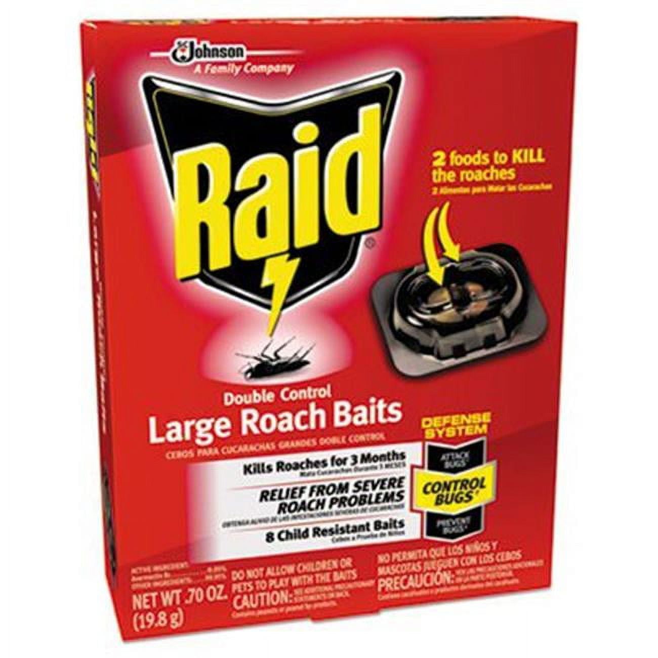 Raid Roach Baits, 0.7 oz, Box, 6/Carton 619862 - Walmart.com