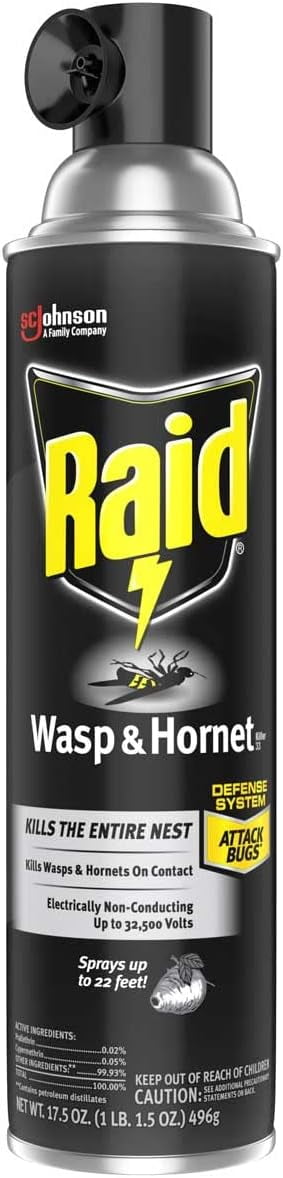 Raid Wasp & Hornet Killer Spray, 17.5 OZ (3 Pack) - Walmart.com