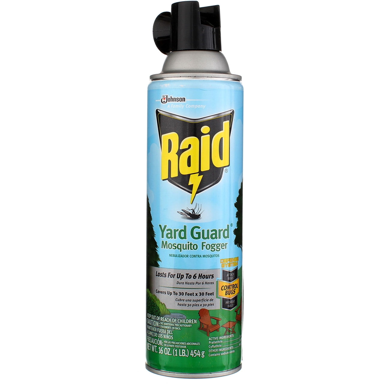 Raid Yard Guard Mosquito Fogger 16 oz (Pack of 4) - Walmart Business ...