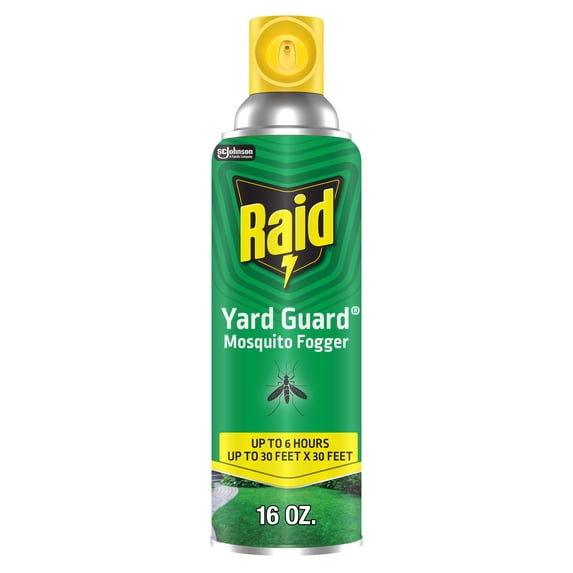 Raid Yard Guard Mosquito Fogger 16 oz Outdoor Insect Killer Bug Spray ...