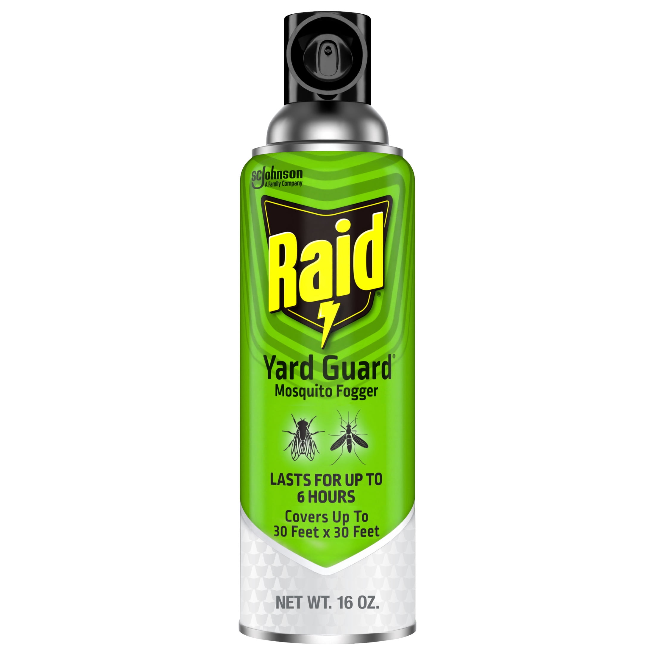 Raid Yard Guard Mosquito Fogger, Inse Count Killer Bug Spray, 16 oz ...