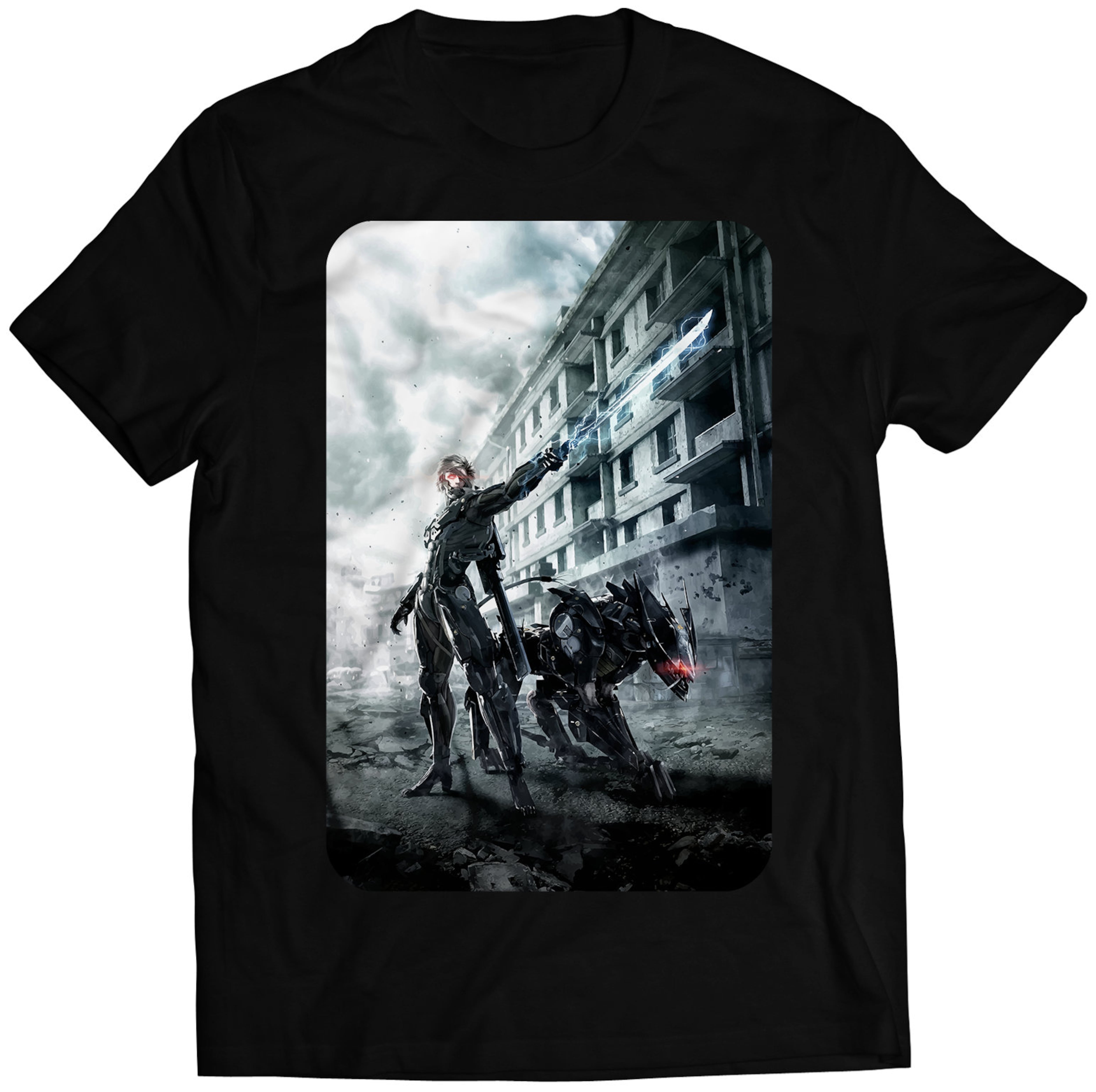 Raiden & Bladewolf MGR Premium Unisex T-shirt (vector) - Walmart.com