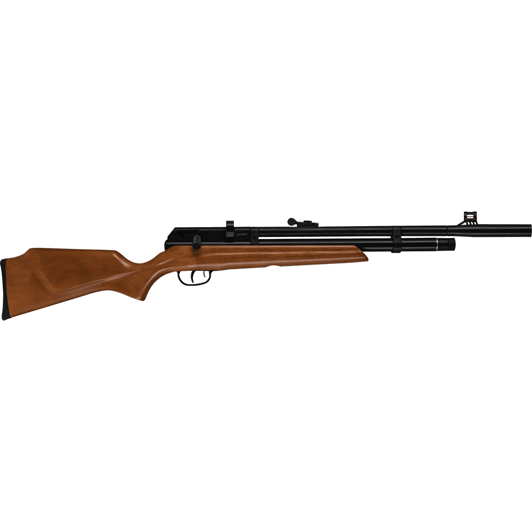 Raider .25 PCP, 3500 psi, Air Rifle, European Wood Stock, Fiber Optic ...