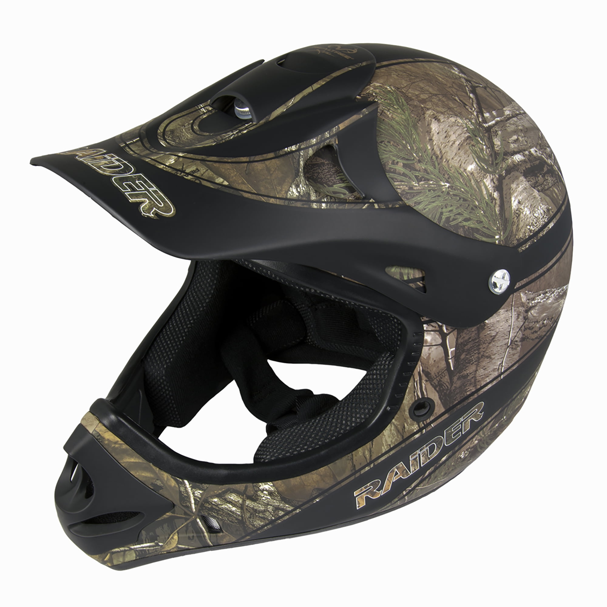 Raider Ambush Motocross ATV Off-Road Helmet DOT Approved / Realtree ...