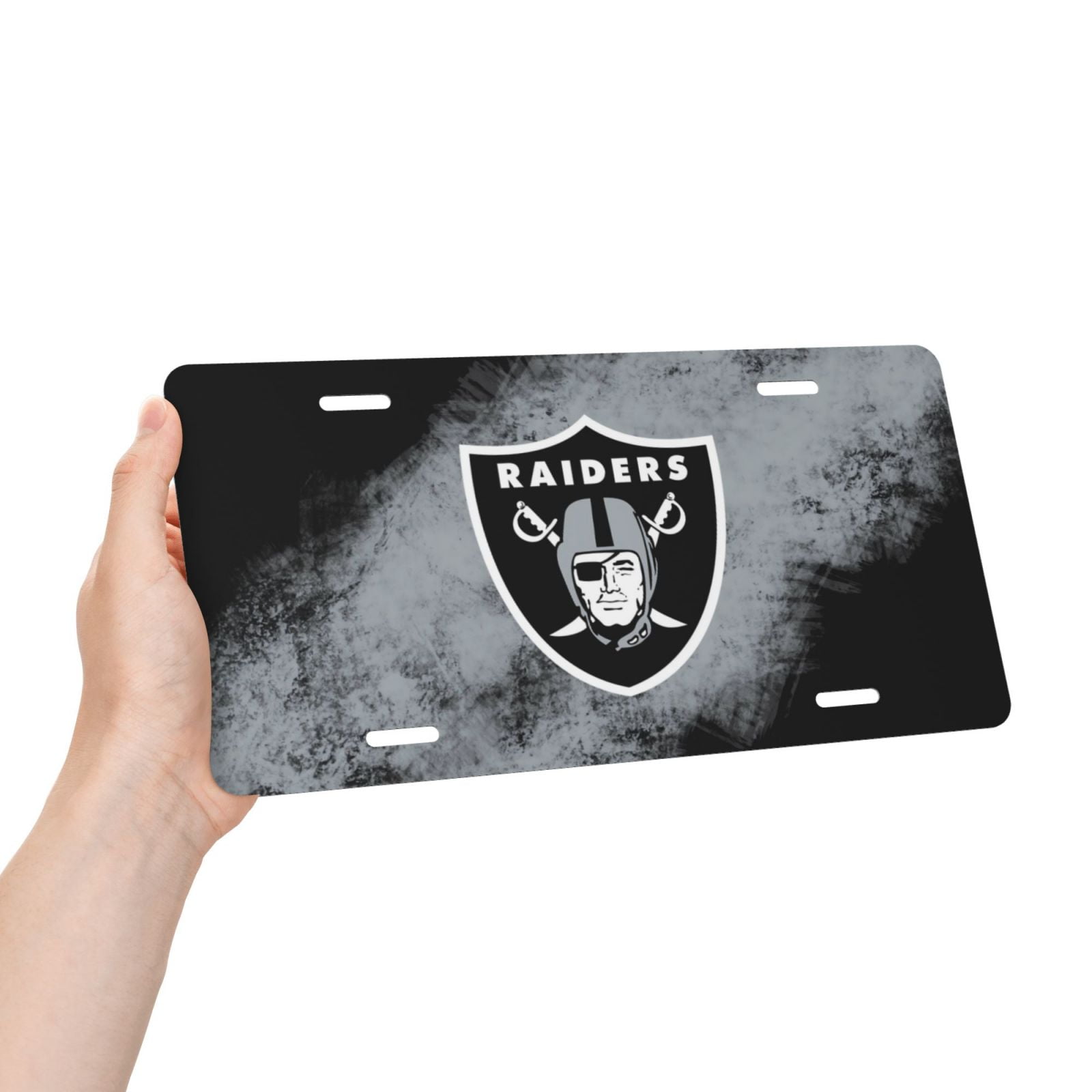 Raiders 2‌025 American Football Team Custom License Plate 6x12in ...