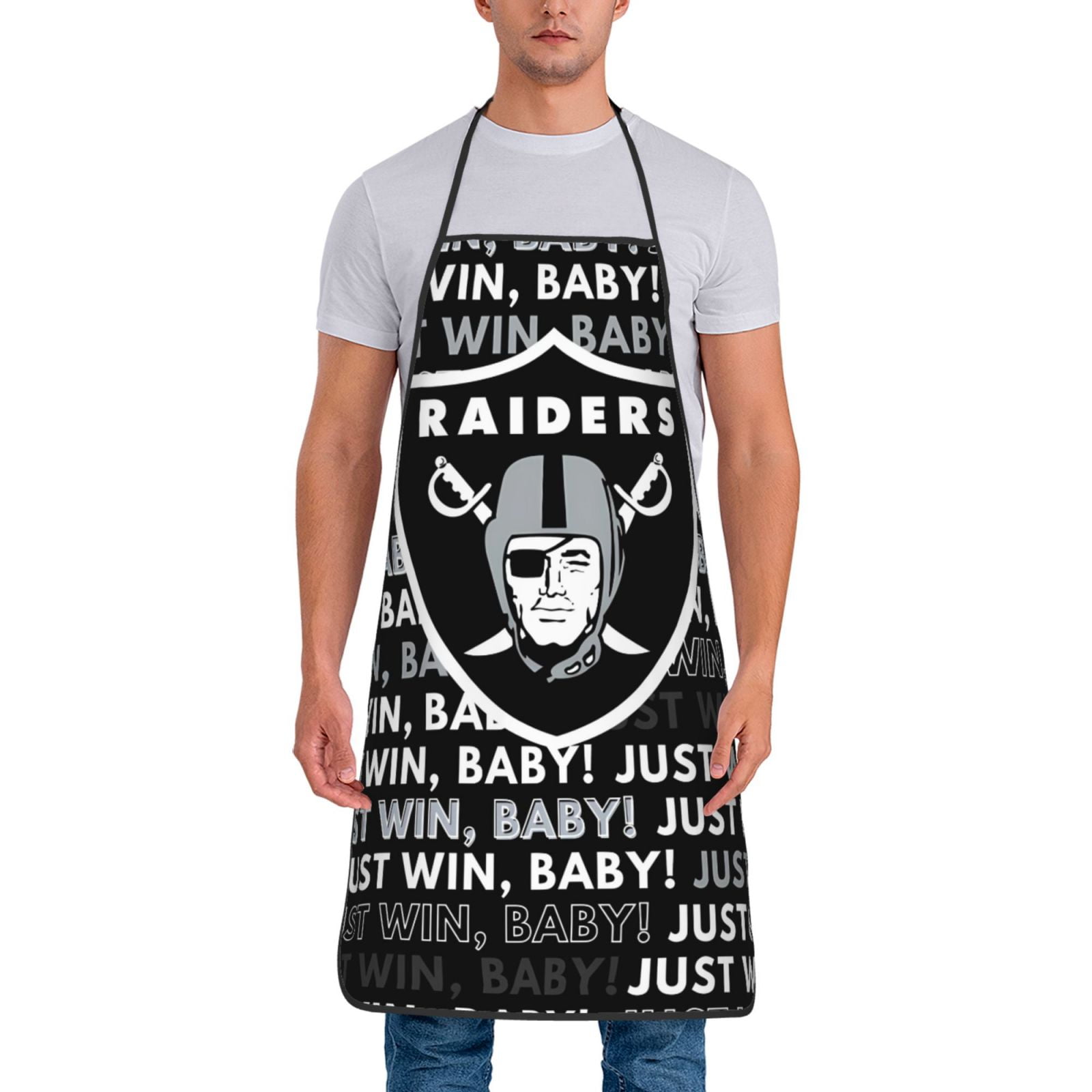 Raiders Apron Funny Cooking Kitchen Chef Soft Waterproof, Women Men ...