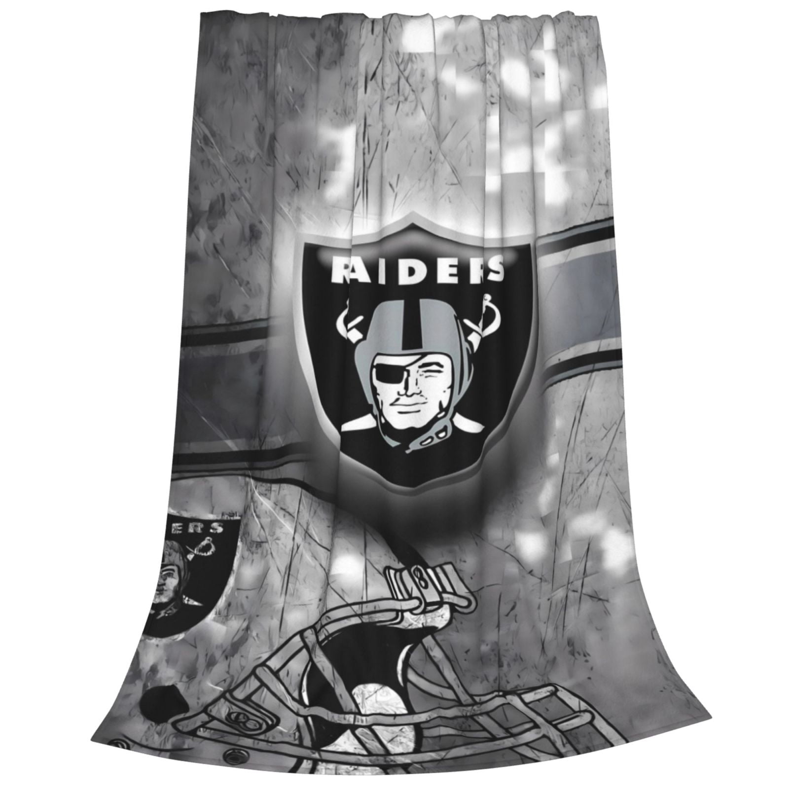 Raiders Blanket Team Custom , Super Soft and Cozy Flannel Blanket for ...